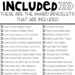 Good Behavior Award Bracelets • The Kinderhearted Classroom