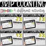 SKIP COUNTING - Printable or Digital for the Google Classroom • The ...