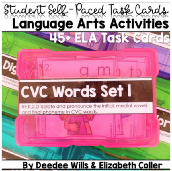 Independent Task Cards • The Kinderhearted Classroom